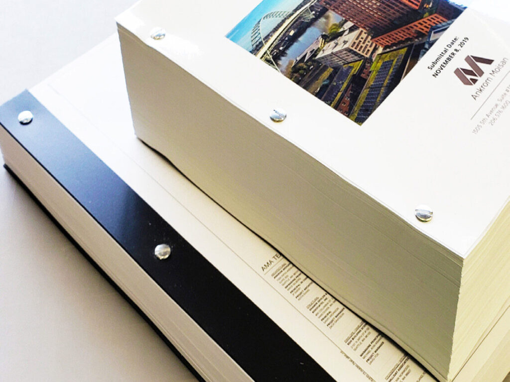 Book Binding - Precision Images - Professional Reprographics - Portland ...